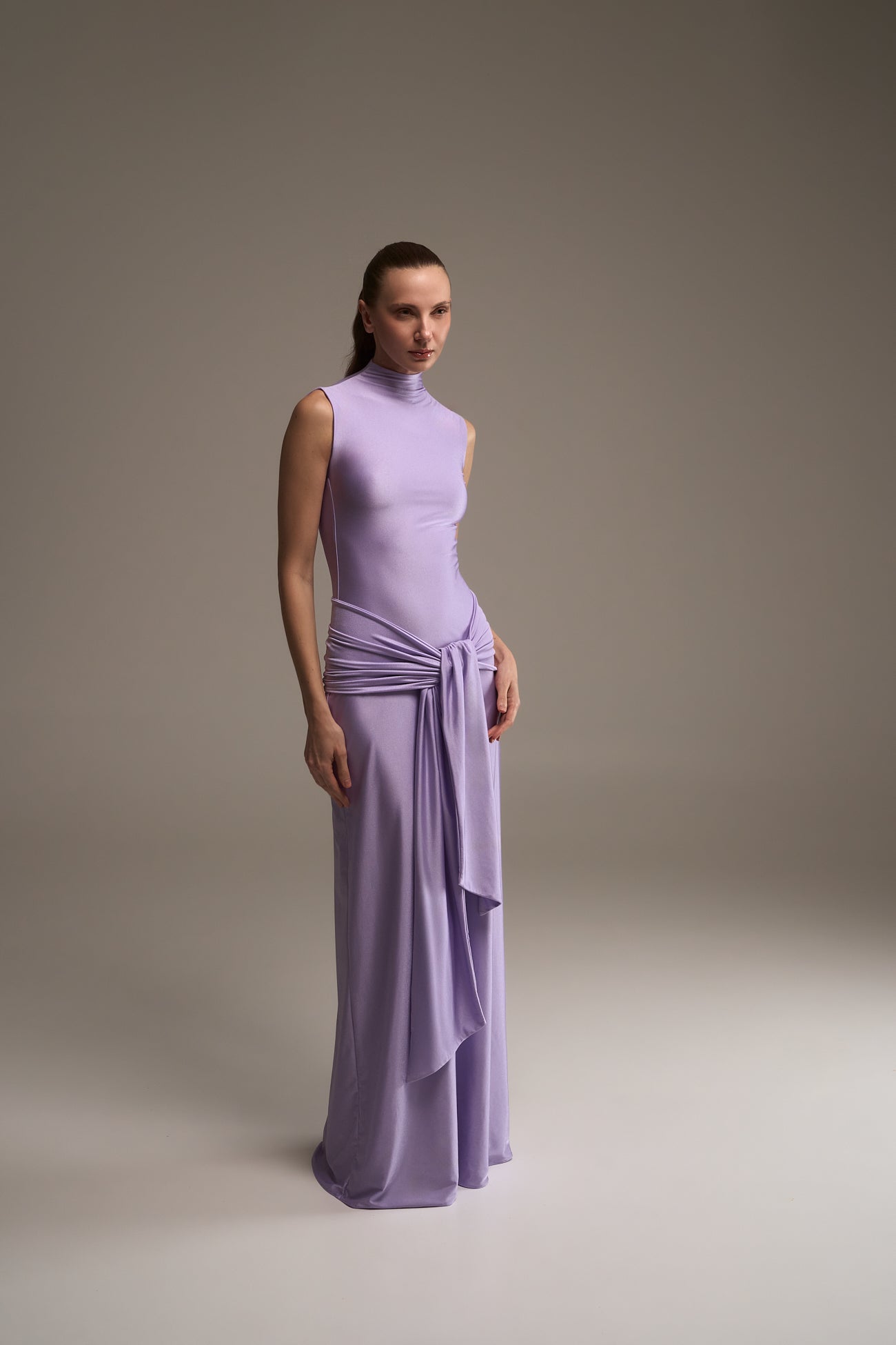 LILAC ASIL LONG DRESS – Hipnos Co